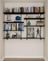 China OEM Sleek Extruded Aluminum Shelf Wall Shelving Heat Resistance for sale