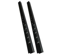 China Black Powder Coated Solar Panel Aluminium Profile for sale