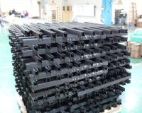 China Black Powder Coated Solar Panel Aluminium Profile for sale