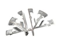 China 15 Days Sample Leadtime Aluminum Heat Sink With Anodized Surface Treatmentment for sale