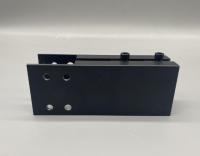 China Power Coating Photovoltaic Aluminium Profile In Black Color for sale