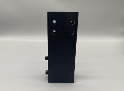 China Power Coating Photovoltaic Aluminium Profile In Black Color for sale