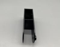 China Aluminum Solar Panel Aluminium Profile In Black Power Coating For Solar Panels for sale
