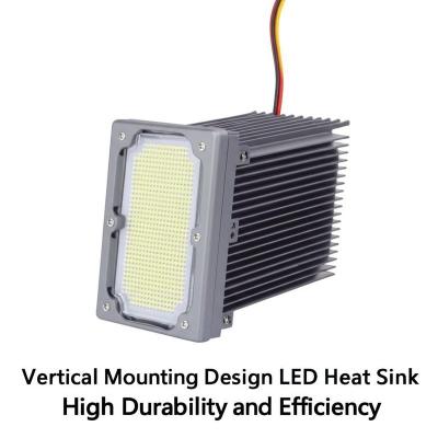 China Vertical Mounting Design LED Heat Sink High Durability and Efficiency for sale