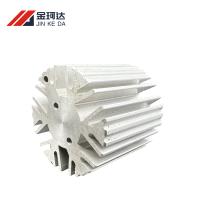 China High-efficiency extruded 6063 aluminum heatsink with anodized anti-oxidation finish, custom fin structure for CPU, LED light, industrial circuit heat dissipation, lightweight, low therma for sale