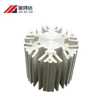 China High-efficiency extruded 6063 aluminum heatsink with anodized anti-oxidation finish, custom fin structure for CPU, LED light, industrial circuit heat dissipation, lightweight, low therma for sale