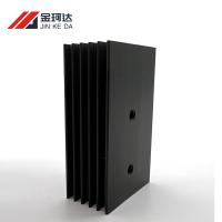China Bonded fin aluminum heatsink with high thermal conductivity base, suitable for inverters, charging piles and automotive electronics for sale