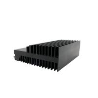 China Compact thin aluminum extrusion heatsink for mini PCB and laptop boards, integrated forming cuts heat loss, corrosion-resistant alloy with standard sizes in stock for sale