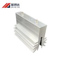 China Pin fin aluminum heatsink expands heat exchange area for GPU, server mainboards and laser power units, die-cast CNC structure with black anti-rust anodizing for sale