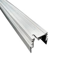 China Surface mount LED aluminum profile with thick cooling base, sandblasted finish, fit shelf and TV background strip lights for sale