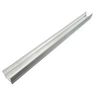 China Surface mount LED aluminum profile with thick cooling base, sandblasted finish, fit shelf and TV background strip lights for sale