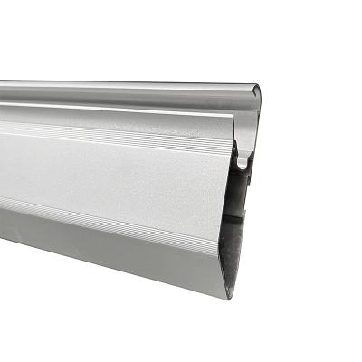 China High heat conduction LED aluminum profile with cooling fins, various brackets for factory high-power linear lights for sale