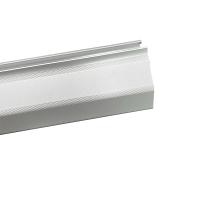 China High heat conduction LED aluminum profile with cooling fins, various brackets for factory high-power linear lights for sale