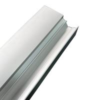 China Custom extruded LED aluminum profile, multiple widths with PC diffuser for mall and villa lighting engineering orders for sale