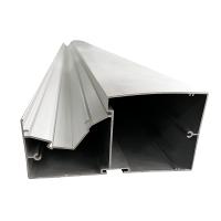 China Custom extruded LED aluminum profile, multiple widths with PC diffuser for mall and villa lighting engineering orders for sale
