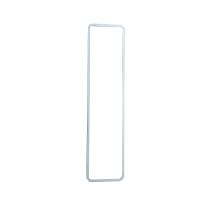 China Wall mounted LED aluminum profile with soft light cover, stable heat dissipation for indoor wall linear strip lighting decoration for sale