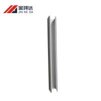 China U-type LED aluminum extrusion profile, easy installation accessories, silver anodized for home indoor long strip lamp for sale