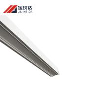China U-type LED aluminum extrusion profile, easy installation accessories, silver anodized for home indoor long strip lamp for sale