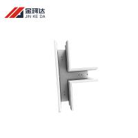 China Corner LED aluminum channel for right-angle installation, dustproof PC cover for wardrobe and showcase strip lights for sale