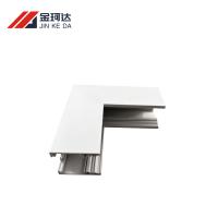 China Corner LED aluminum channel for right-angle installation, dustproof PC cover for wardrobe and showcase strip lights for sale