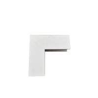 China Corner LED aluminum channel for right-angle installation, dustproof PC cover for wardrobe and showcase strip lights for sale