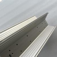 China Low-profile flat LED aluminum profile, hidden installation for stair step embedded linear lights for sale