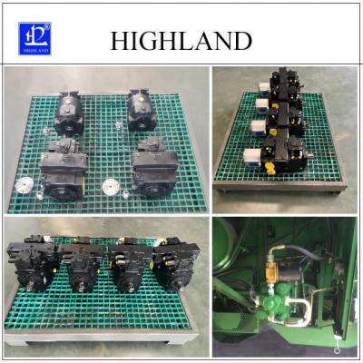 China Highland Variable Displacement Axial Piston Pump System 30-130 ml/r for Rice Harvester for sale