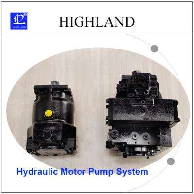 China Combine Harvester Hydraulic Pump Motor System Custom HPV200 35Mpa for sale