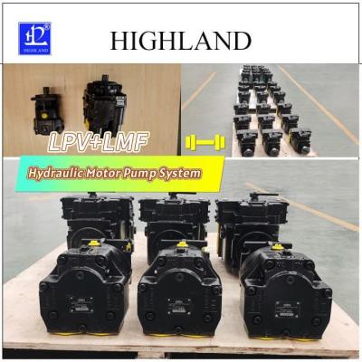 China Hydraulic Motor Pump System 79KW 50ml/r Cast Iron for Combine Harvesters for sale