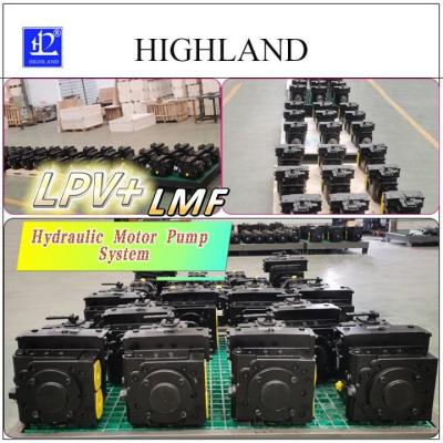 China HIGHLAND LPV110+LMF110 Hydraulic Motor Pump System 149KW 110ml/r Cast Iron for sale