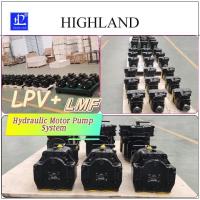 China LPV110 Variable Displacement Axial Piston Hydraulic Motor Pump 2900rpm 35Mpa for Rice Harvester for sale