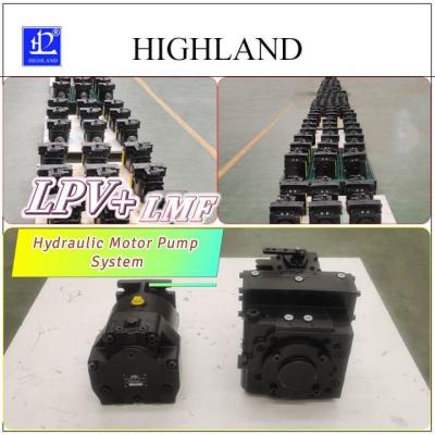 China LPV90 Hydraulic Motor Pump System 90cc Variable Displacement Axial Piston Pump 35MPa for sale