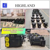 China Highland LPV90 Variable Displacement Axial Piston Hydraulic Motor Pump System 90ml/r 35Mpa for sale