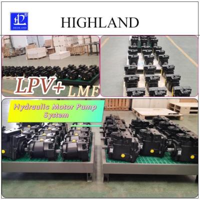 China Highland LPV110 Axial Piston Pump 110ml/r Max Displacement Manual Control Hydraulic Oil for sale