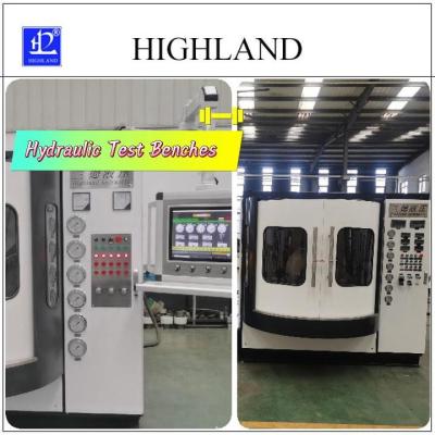 China HIGHLAND YST500 Hydraulic Test Bench 42 MPa 500 L/min for Testing Pumps and Motors for sale
