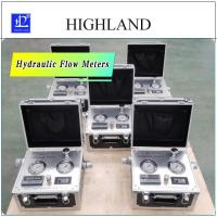 China HIGHLAND MYHT-1-5 Portable Hydraulic Flow Meter 500L/min 420 Bar CE Certified for sale