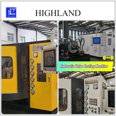 China HIGHLAND YST450 Hydraulic Valve Testing Machine 42 Mpa 450 L/min Compact Structure for sale