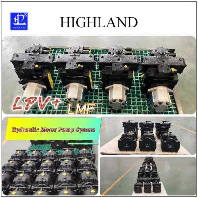 China Harvester Hydraulic Motor Pump System 97% Efficiency 42Mpa Cast Iron for sale