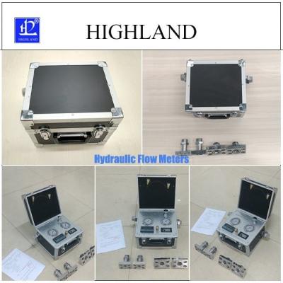 China HIGHLAND MYHT-1-5 Hydraulic Tester 420 Bar 500L/min Data Display Portable Flow Meter for sale