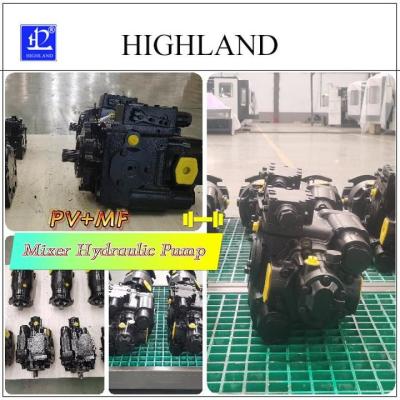 China Highland PV23 Cement Mixer Hydraulic Pump 42Mpa Peak Pressure Cast Iron for sale
