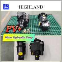 China Highland PV23 Mixer Hydraulic Pump 35Mpa Rated Pressure 3200rpm Cast Iron for sale