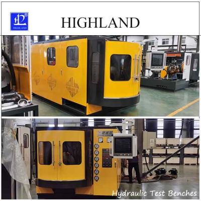 China HIGHLAND YST500 Fully Automatic Hydraulic Test Bench 500 L/min 42 Mpa for sale