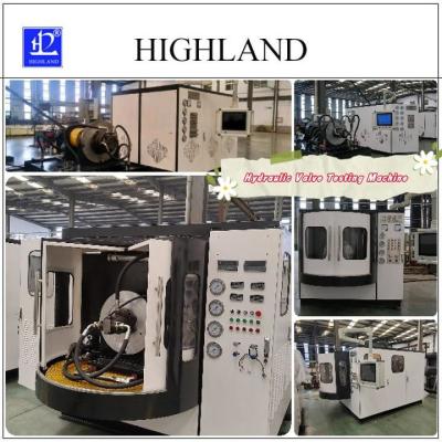 China HIGHLAND YST500 Hydraulic Test Bench 500 L/min 42 Mpa for Pumps and Motors for sale