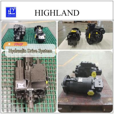 China 97% Efficiency Cast Iron Hydraulic Motor Pump System 176KW 42Mpa for sale
