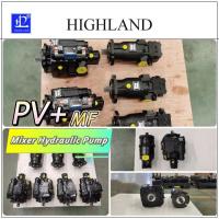 China HIGHLAND PV23 Mixer Hydraulic Piston Pump 42Mpa Peak Pressure Cast Iron for sale