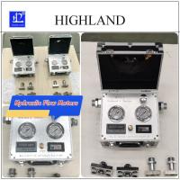 China HIGHLAND MYHT-1-5 Hydraulic Flow Meter 500L/min 420 Bar Data Display for Joint Harvester for sale