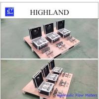 China HIGHLAND MYHT-1-5 Data Display Hydraulic Flow Meter 420 Bar 500L/min for sale