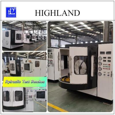 China 160 Kw Hydraulic Test Machine 42 Mpa Pressure 450L/min Flow Rate for Excavator Pump Motor Testing for sale