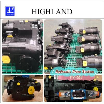 China 97% Efficiency Hydraulic Motor Pump System 79KW 50ml/r Cast Iron for sale