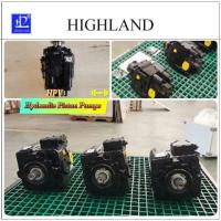 China Cast Iron Hydraulic Piston Pump 42Mpa Black Color Closed Loop Axial Hydraulic System Component for sale